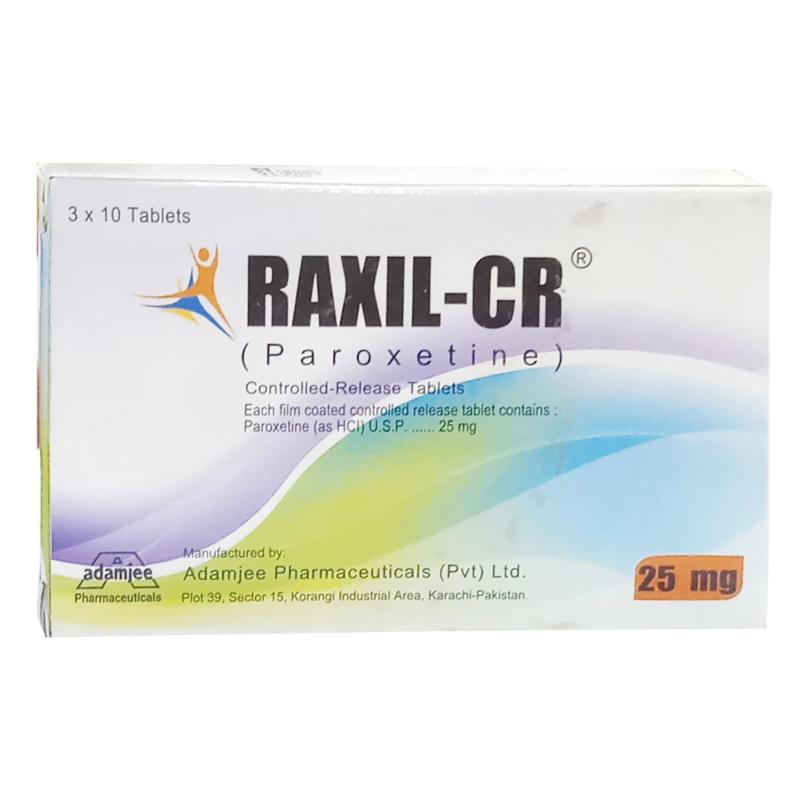 Raxil Cr 25mg Tablets 30's – Medical Bazar
