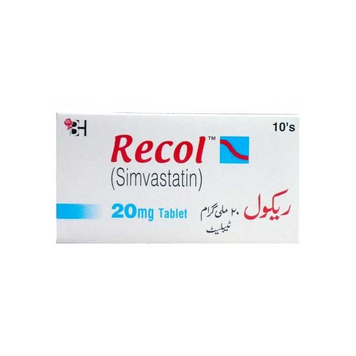 Recol Tablets 20mg 10's – Medical Bazar