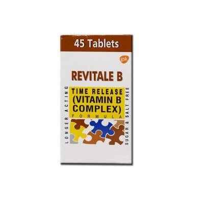 Revitale B- Complex Tablets 45's – Medical Bazar