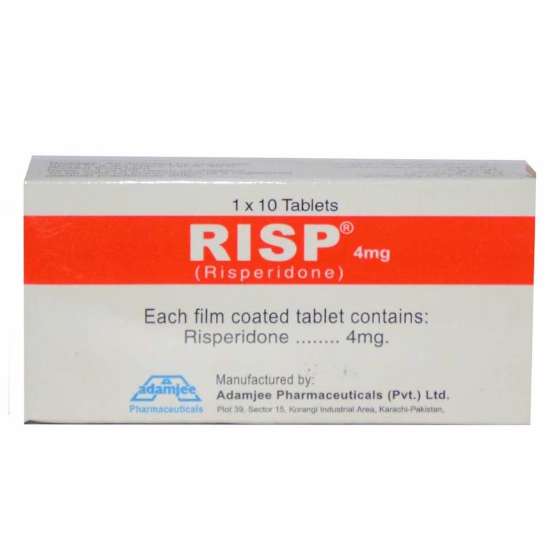 Risp 4mg Tablets 10s – Medical Bazar