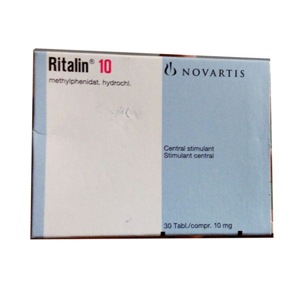 Ritalin Tab 3x10's – Medical Bazar