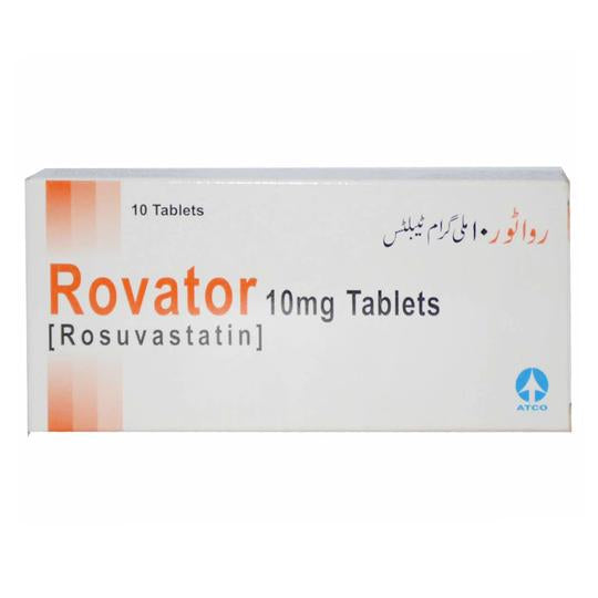 Rovator Tablets 10mg – Medical Bazar