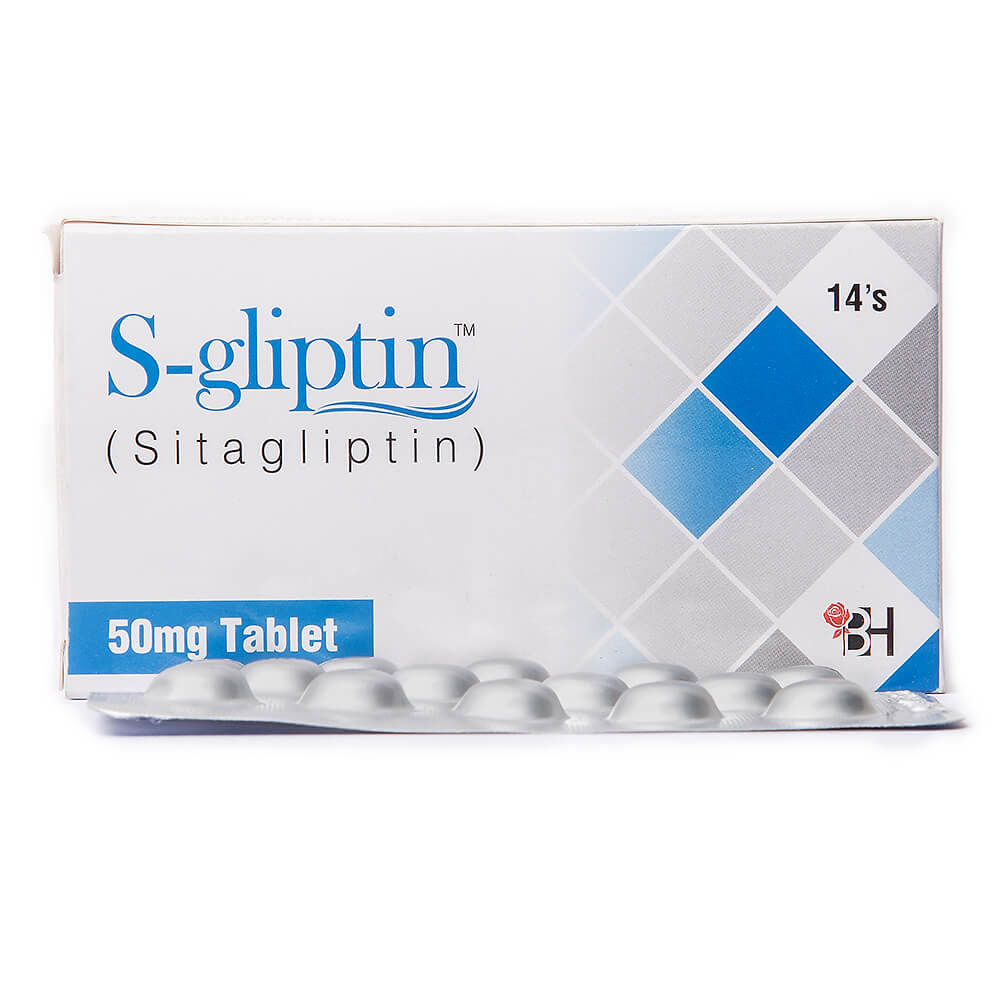 S-Gliptin Tablets 50mg 14's – Medical Bazar