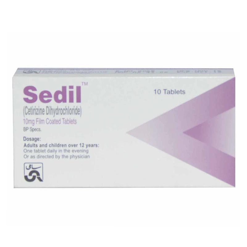 Sedil Tablets 10's – Medical Bazar