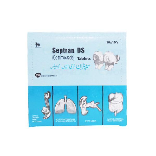 Septran Tablets Ds 160/800mg 100's – Medical Bazar
