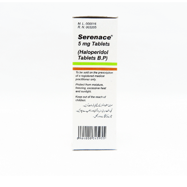 Serenace Tablets 5mg 100's – Medical Bazar