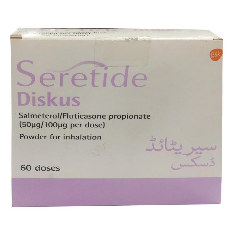 Seretide Diskus 50/100mcg Evohaler – Medical Bazar