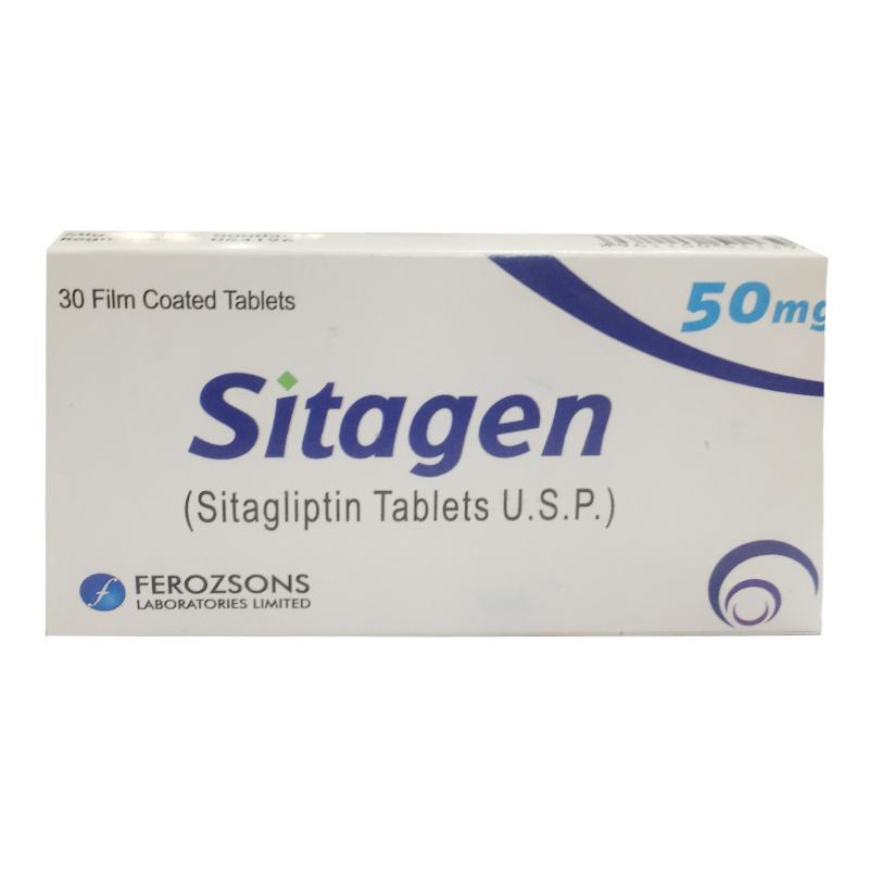 Sitagen 50mg Tablets 30's – Medical Bazar