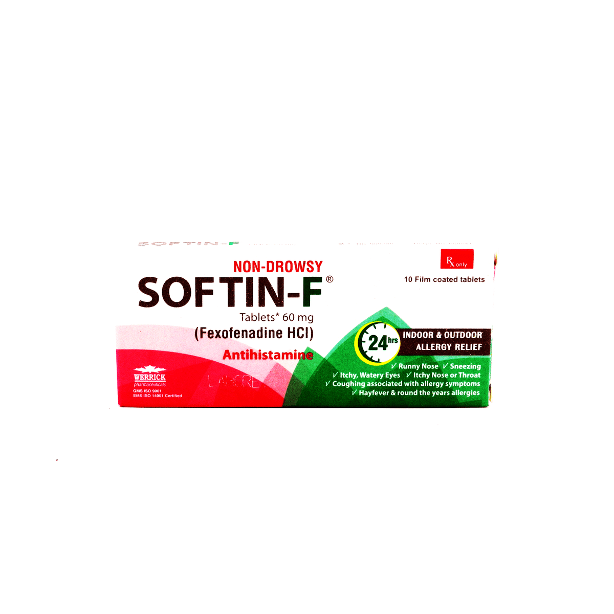 Softin-F 60mg Tablets 10's – Medical Bazar