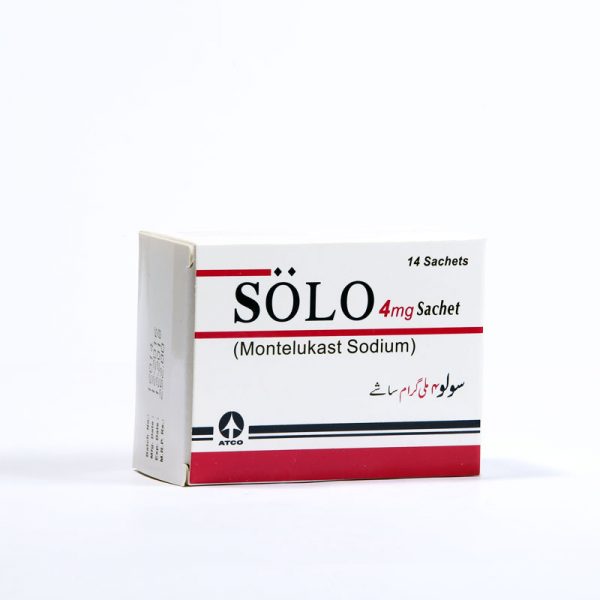 Solo 4mg Sachet 14's – Medical Bazar