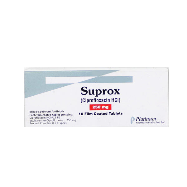 Suprox Tablets 250mg 10's – Medical Bazar