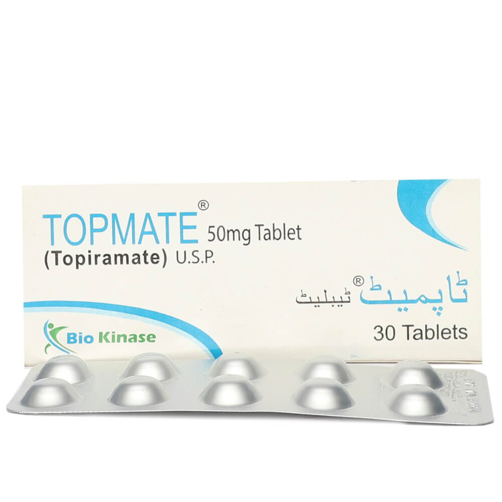 Topmate Tablets 50mg 30's – Medical Bazar