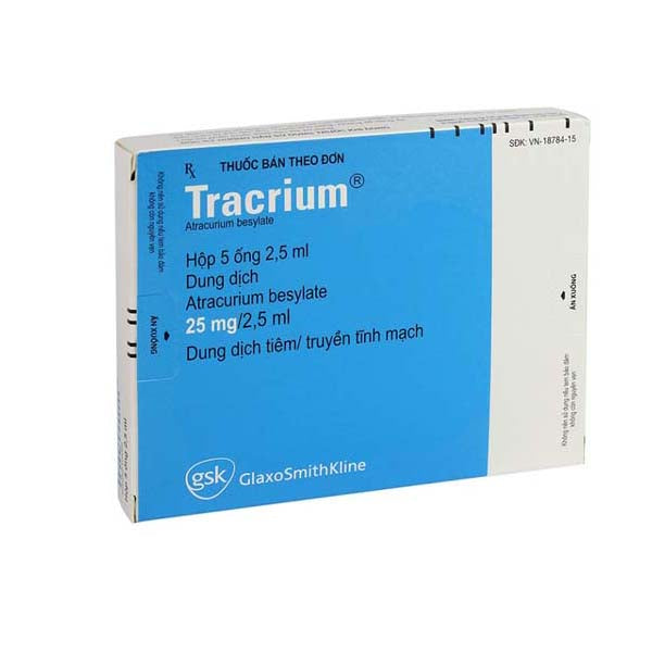 Tracrium Injection 5 Ampoules X 2.5ml – Medical Bazar
