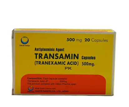 Transamin Capsules 500mg 20s – Medical Bazar