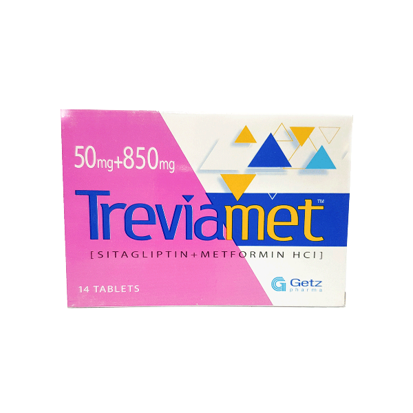 Treviamet 50+850mg Tab – Medical Bazar