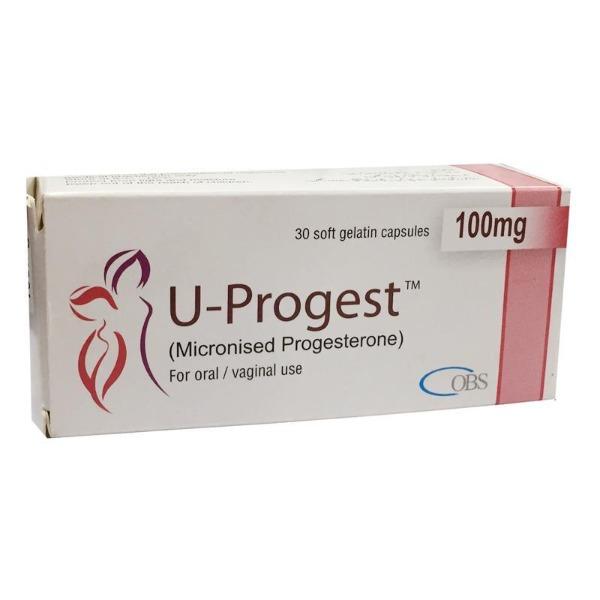 U-Progest 100mg Capsules – Medical Bazar
