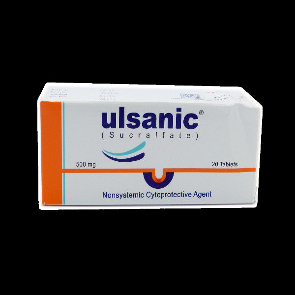 Ulsanic Tab 500 MG 20's – Medical Bazar