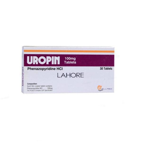 Uropin 100mg Tablets 30's – Medical Bazar