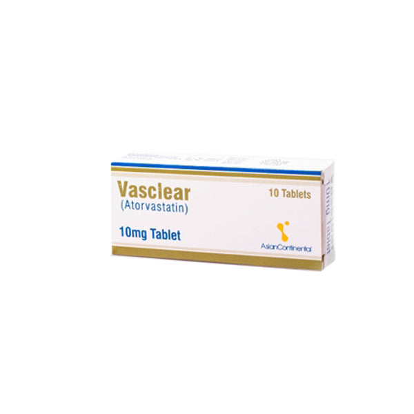 Vasclear Tablets 20mg 10's – Medical Bazar