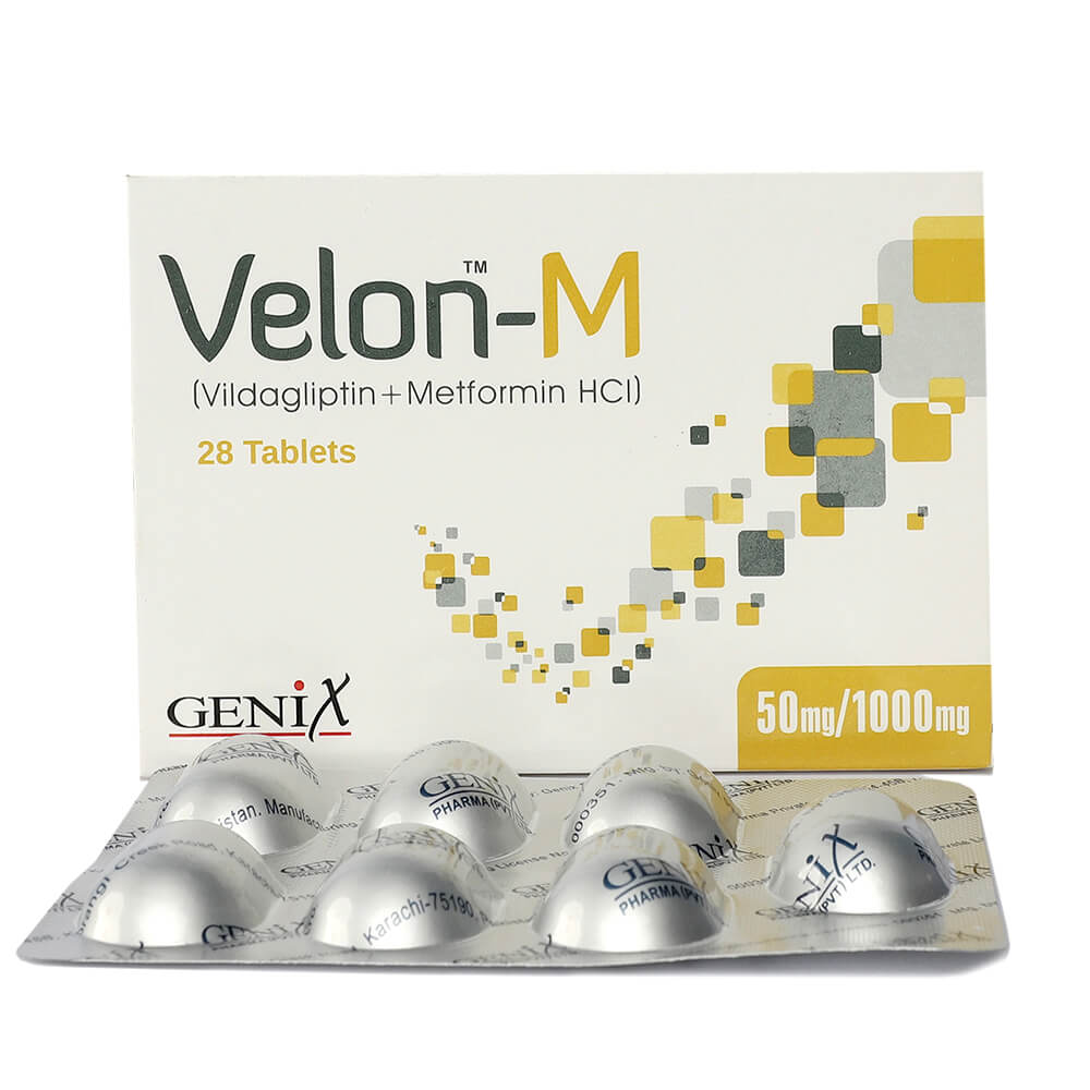 Velon-M 50/1000mg tablet 28's – Medical Bazar