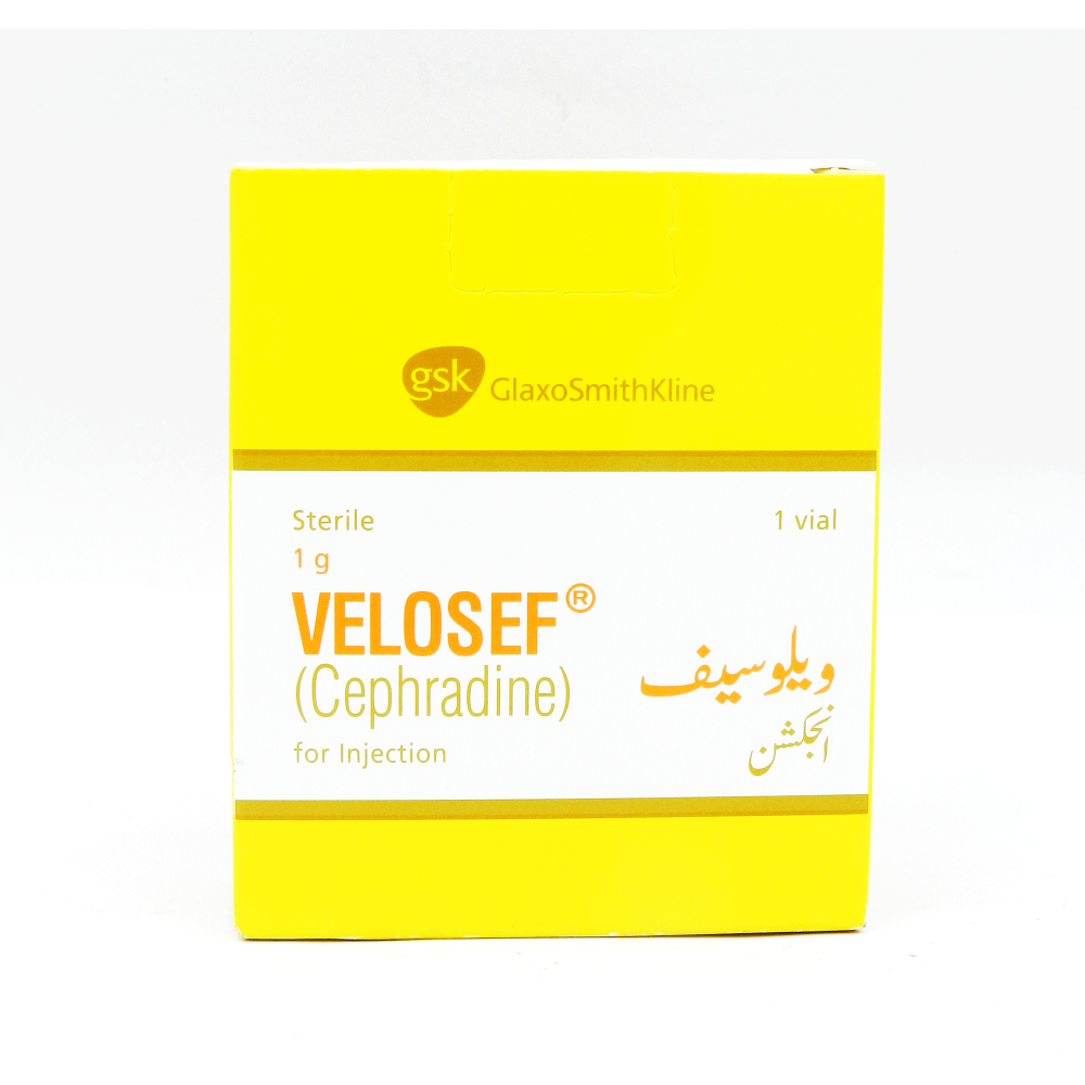 Velosef Injection 1g 1 Vial – Medical Bazar