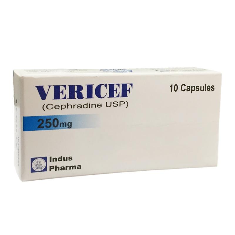 Vericef Capsules 250mg 2X5's – Medical Bazar