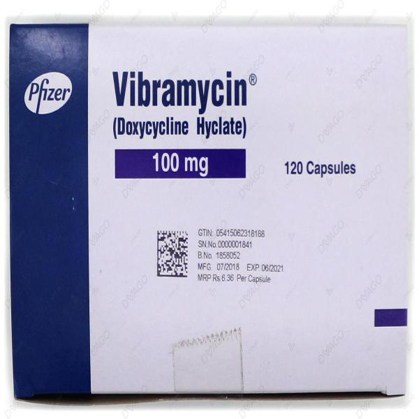 Vibramycin Tablets 100mg 30s – Medical Bazar