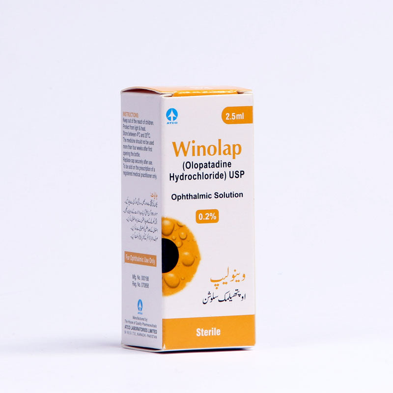 Winolap Eye Drops 0.2% 1's – Medical Bazar