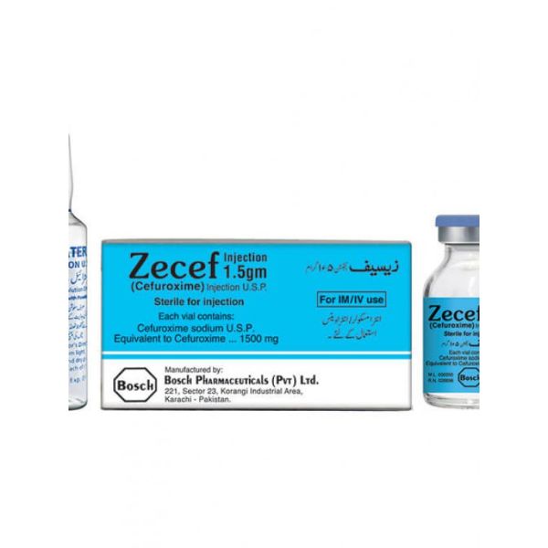 Zecef Injection 1.5g 1 Vial – Medical Bazar