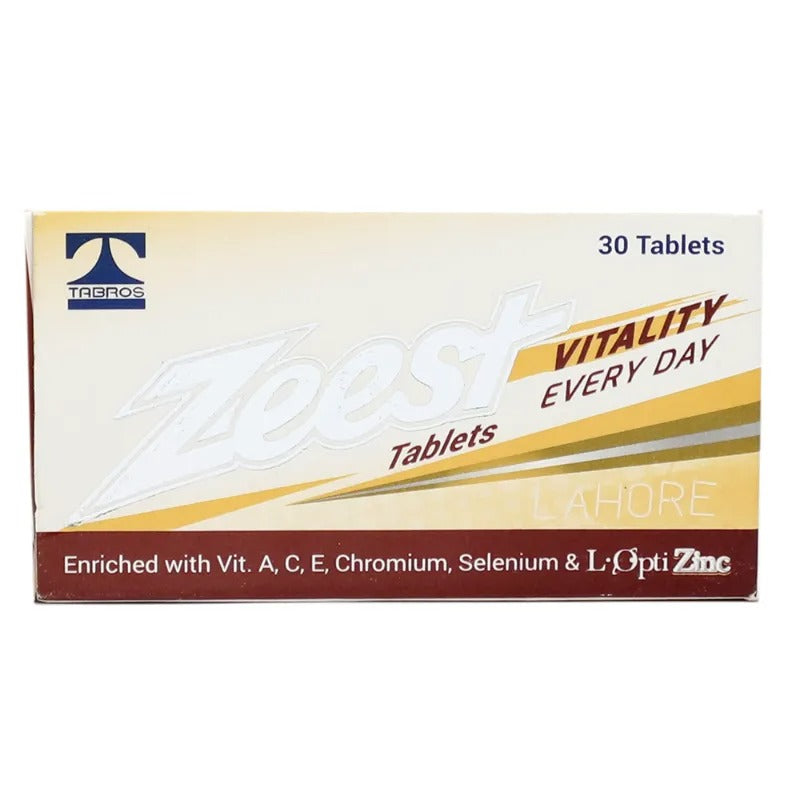Zeest Tablets 30's – Medical Bazar