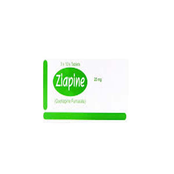 Ziapine 25mg Tablets 3X10's – Medical Bazar