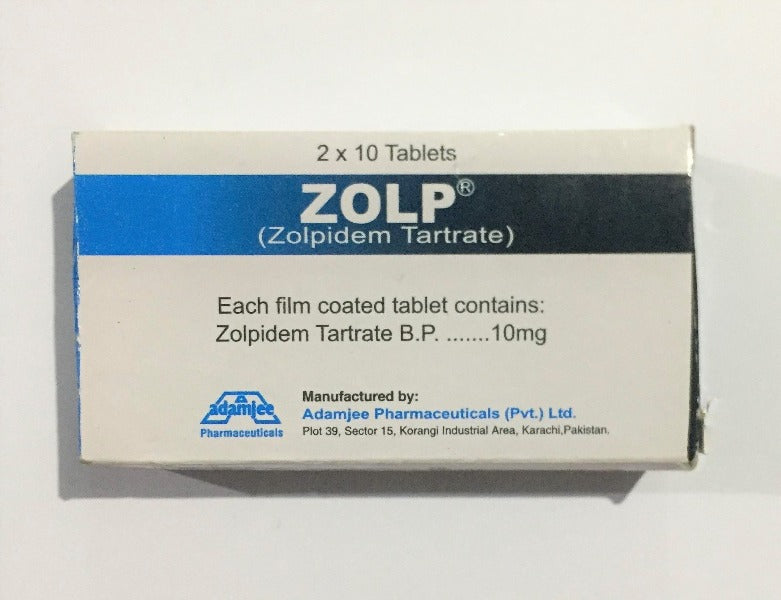 Zolp Tablets 10mg 2X10s – Medical Bazar