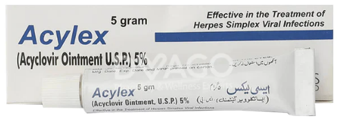 Acylex 5% Ointment 5g – Medical Bazar