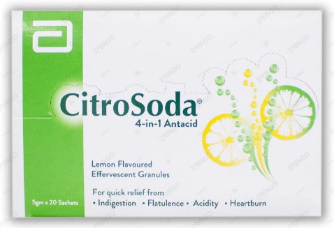 Citrosoda Lemon 5G Sachet 20's – Medical Bazar