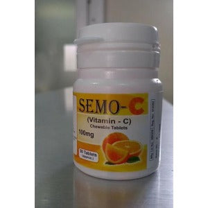 SEMO-C Vitamin C 100mg 30 Tablets – Medical Bazar