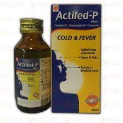 Actifed-P Elixir 90ml 1's – Medical Bazar