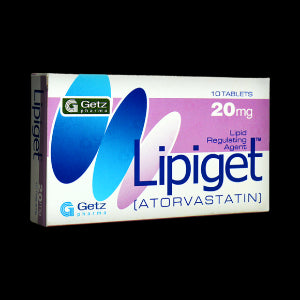 Lipiget Tablets 20mg 10's – Medical Bazar