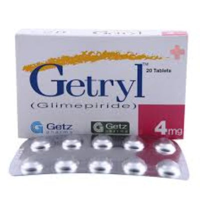 Getryl Tablets 4mg 3X10's – Medical Bazar