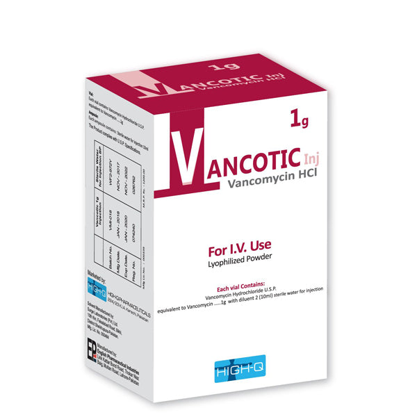 Vancotic 1g Injection – Medical Bazar